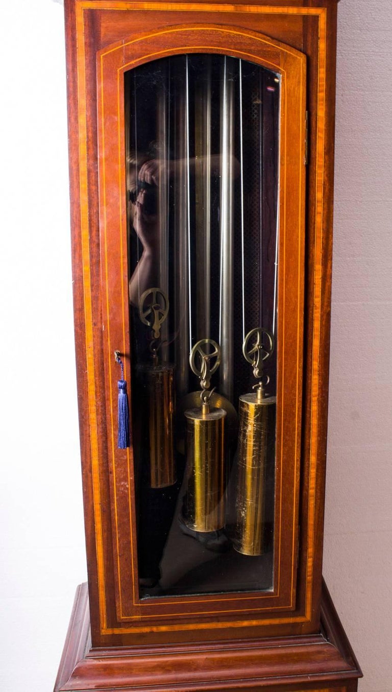 Antique Late Victorian English 5 Tube Musical Longcase Clock 19th ...