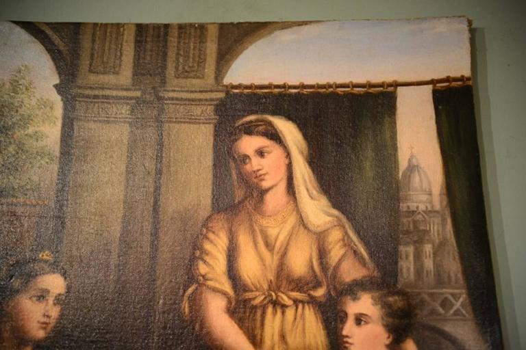 19th Century Oil Painting 'Cornelia and Her Jewels' at 1stDibs ...