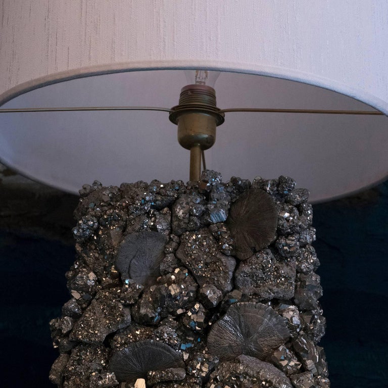 Flair Edition Pyrite Table Lamp at 1stDibs