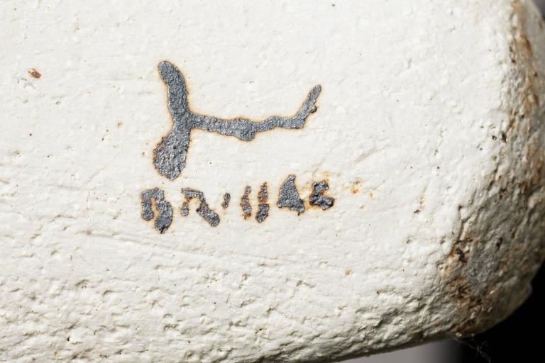 Important Pair of Ceramic Sculptures by Tim Orr For Sale at 1stDibs