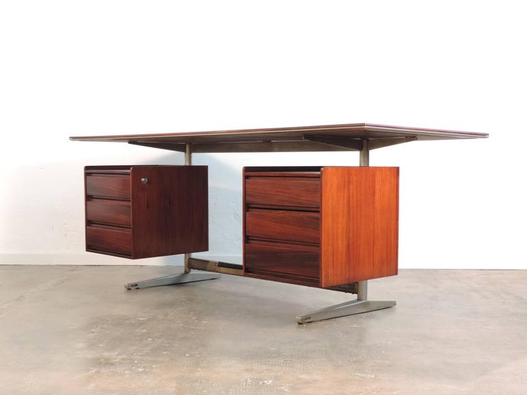 Gio Ponti Desk Made for the Pirelli Skyscraper and Manufactured by Rima ...