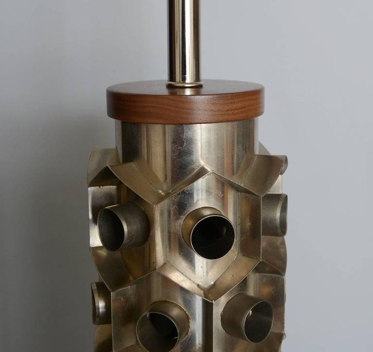 Pair of Industrial Cutters as Table Lamps For Sale at 1stdibs