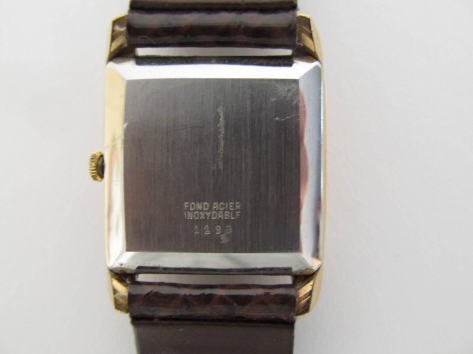 1950s "Onsa" Swiss Made 17 Jewel Mens Watch For Sale at 1stDibs | onsa ...
