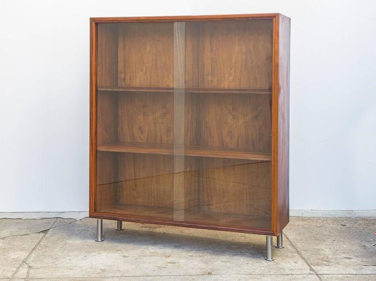 Danish Rosewood Display Cabinet at 1stDibs