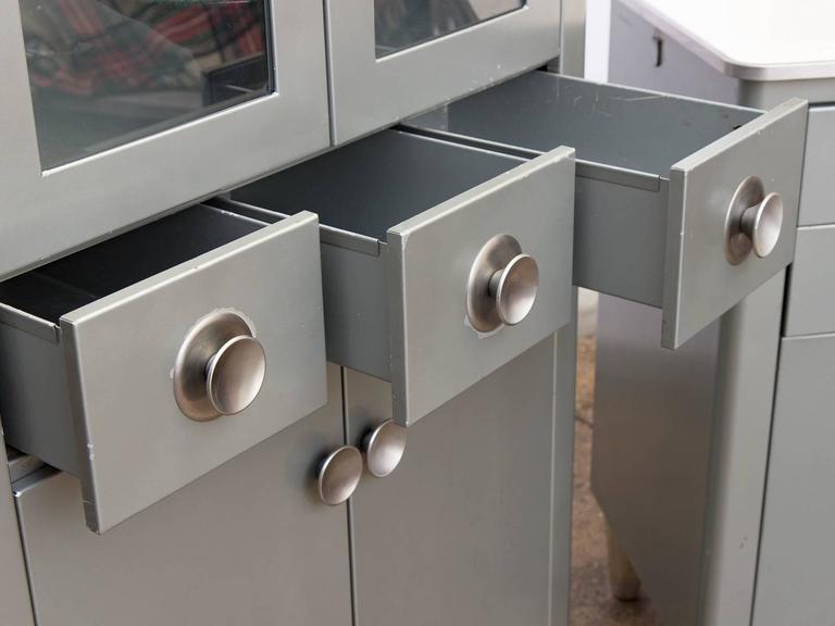 Modern Industrial Display Cabinet at 1stDibs