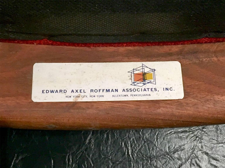 Set of Six Wegner Style Dining Armchairs for Edward Axel Roffman at 1stDibs