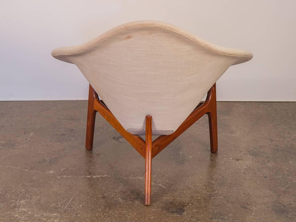 Rare Adrian Pearsall Three-Legged Coconut Chair at 1stDibs | adrian ...