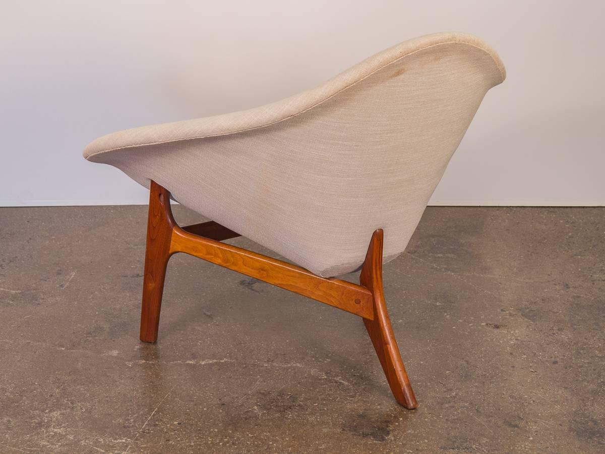 Rare Adrian Pearsall Three-Legged Coconut Chair at 1stDibs | adrian ...