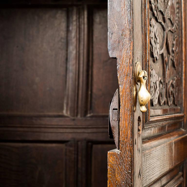 17th Century "Stuart" Oak Closet at 1stDibs