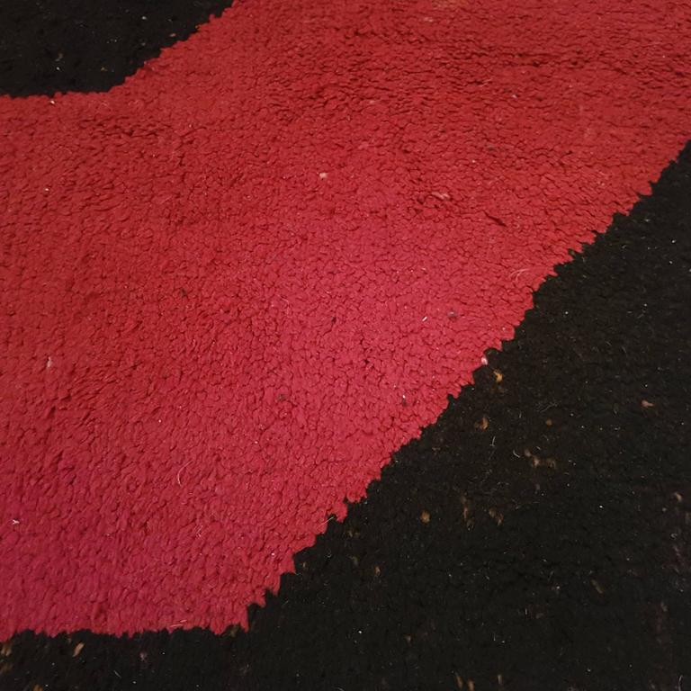 Vintage French Modernist Carpet For Sale at 1stDibs