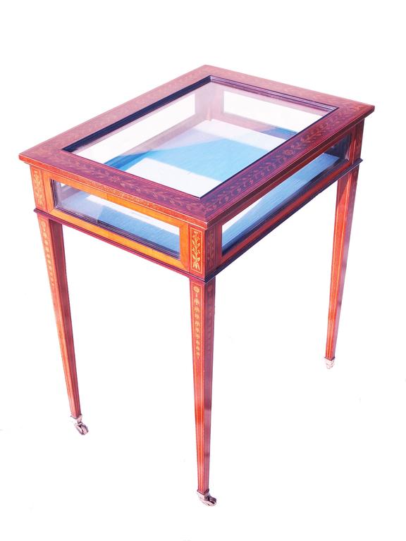 Antique Mahogany Bijouterie Display Table at 1stDibs | antique display ...