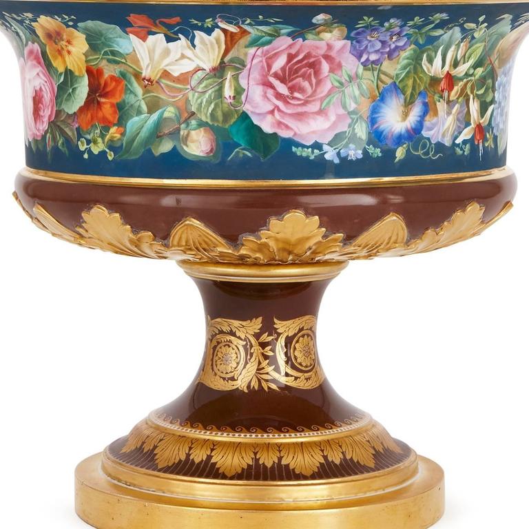 Alexander II Period Russian Imperial Porcelain Manufactory Vase at 1stDibs
