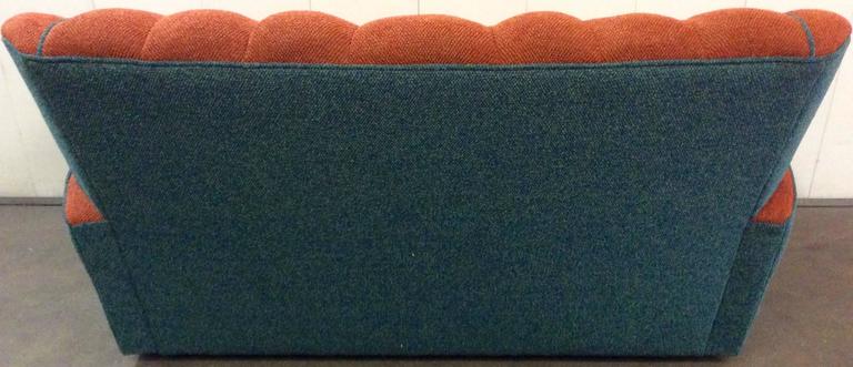 Art Deco Shell Back Sofa, Newly Upholstered at 1stDibs | art deco shell ...