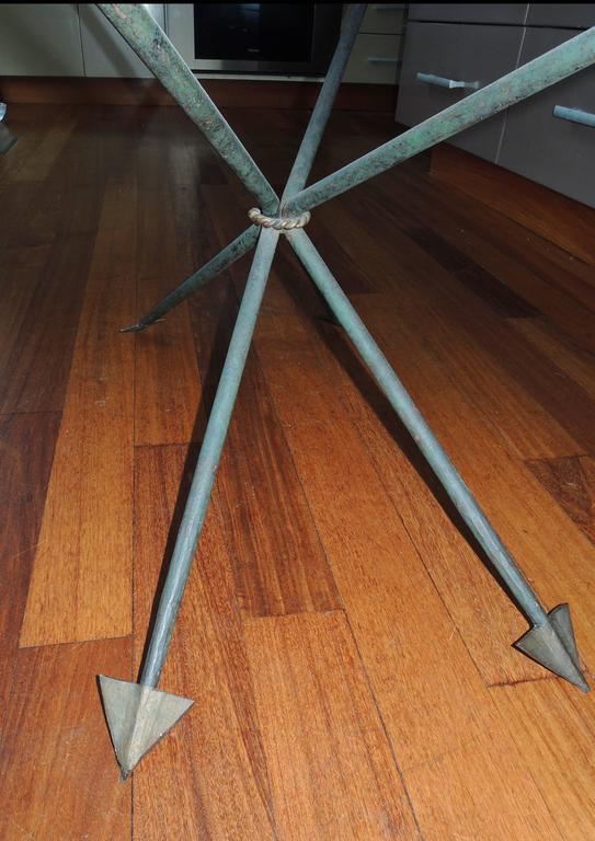 French "Arrow" Coffee Table, circa 1940 at 1stDibs