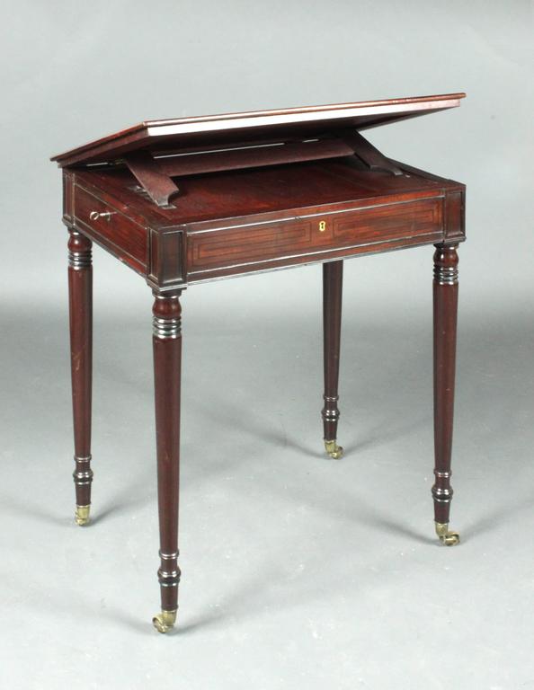 Regency Draftsman's Table For Sale at 1stDibs | draftsman table