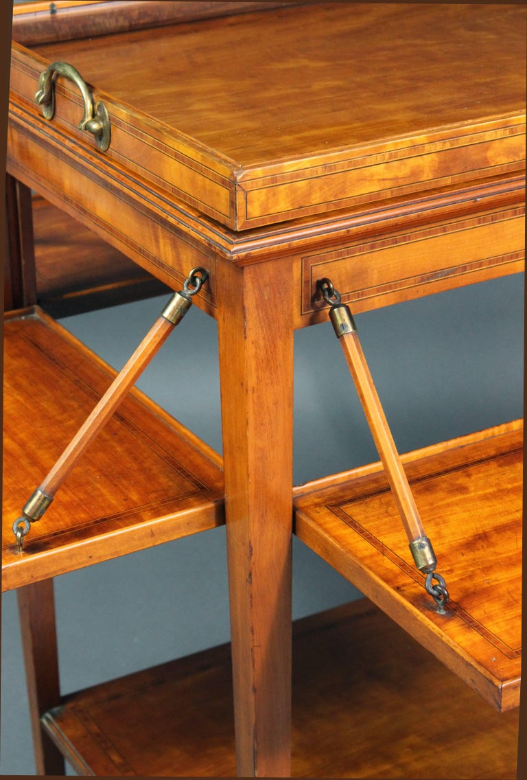 Satinwood Tea Trolley at 1stDibs