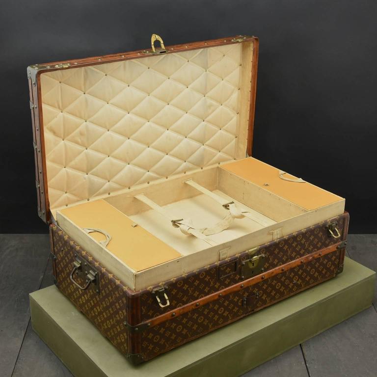 Louis Vuitton LV Monogram Cabin Trunk c1905 in original condition at ...