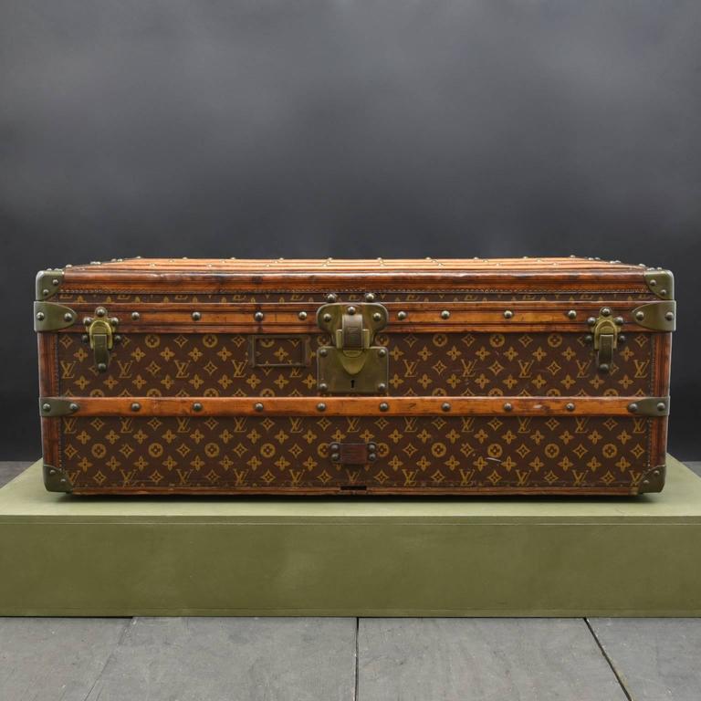 Louis Vuitton LV Monogram Cabin Trunk c1905 in original condition at ...