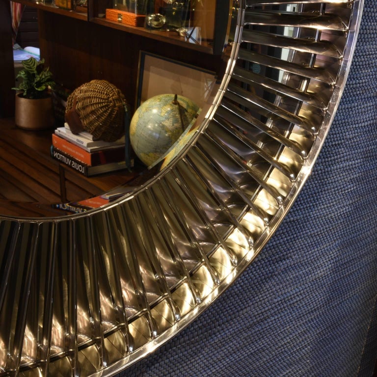 Harrier 'Jump' Jet Engine Blades Mirror at 1stDibs