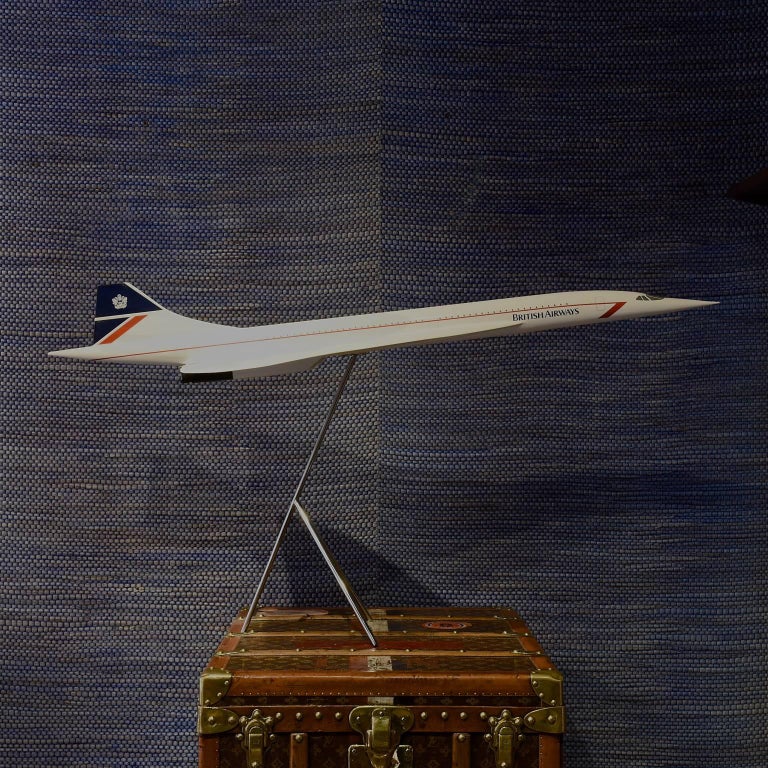 Original British Airways Concorde Model at 1stDibs