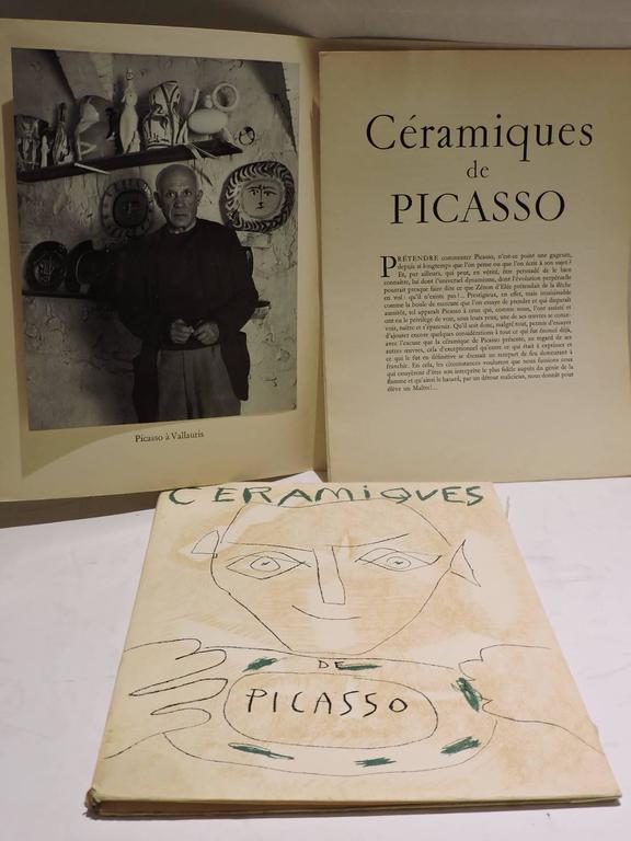 Ceramiques de Picasso, Albert Skira, Geneve, 1948, First Edition at 1stDibs