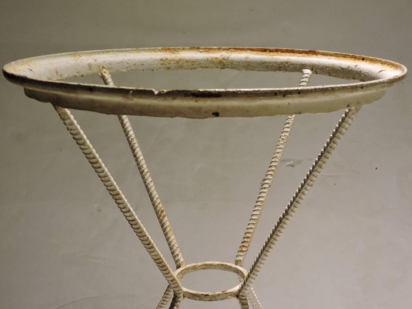 Mid-20th Century X Base Iron Rebar Tables at 1stDibs | rebar table base