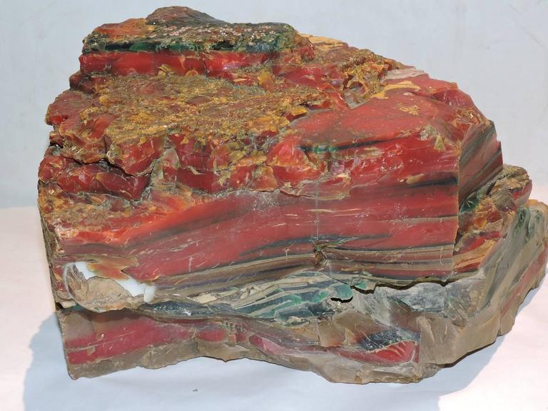 Massive Rough Fordite Slab Sculpture Object at 1stDibs | rock ...