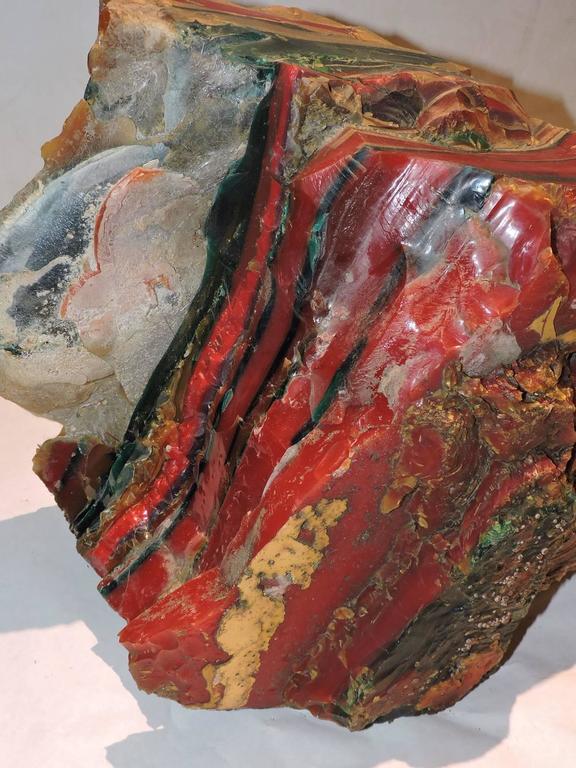 Massive Rough Fordite Slab Sculpture Object For Sale at 1stDibs