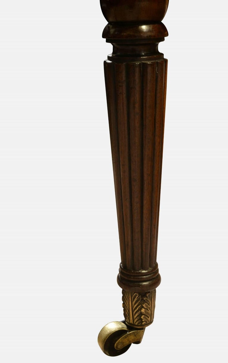 Gillows Fold over Top Extending Dining Table at 1stDibs