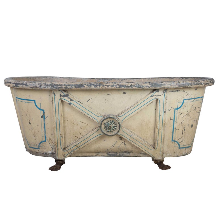 English Regency Zinc Bath at 1stDibs