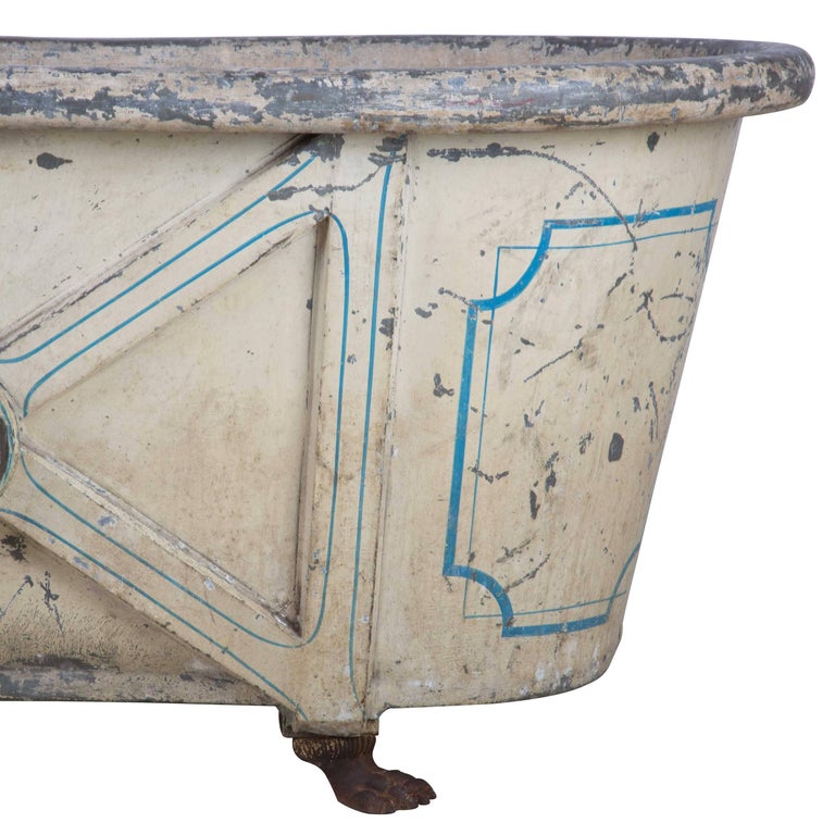 English Regency Zinc Bath at 1stDibs