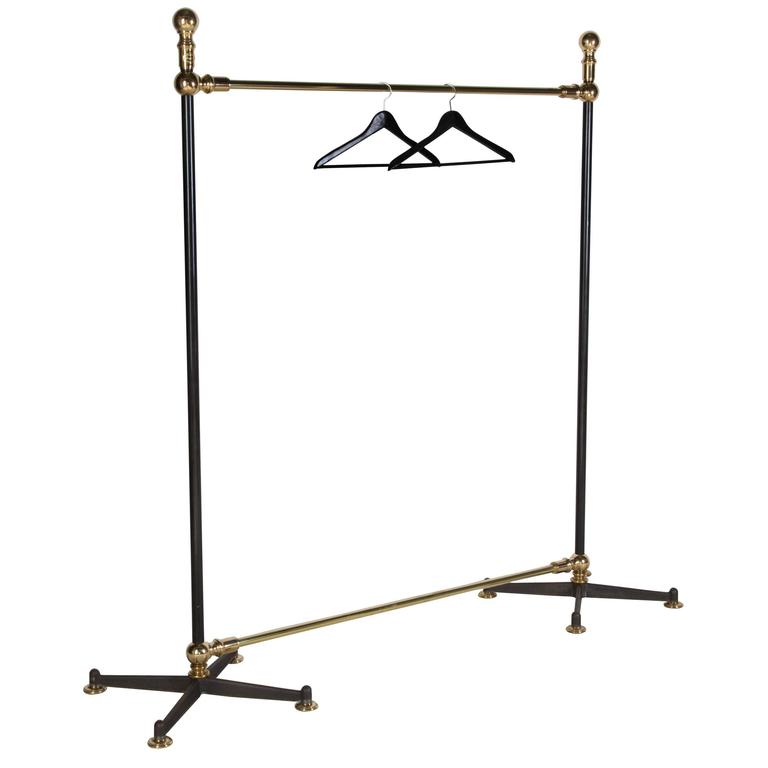 Vintage Style Freestanding Clothes Rail For Sale at 1stDibs