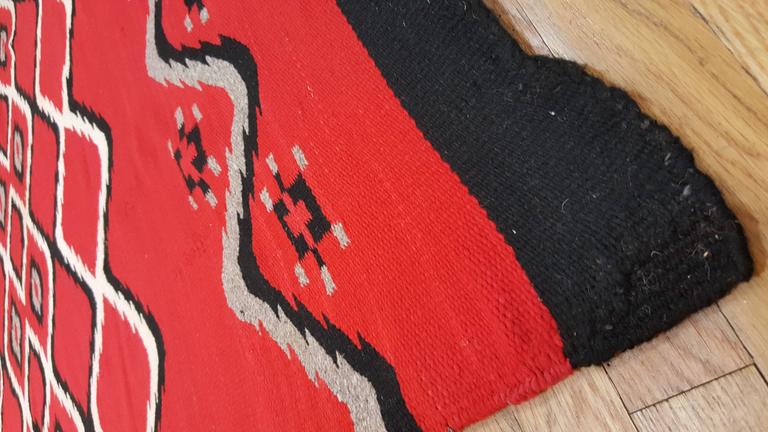 Antique Navajo Blanket "Bird Eye" Design Oriental Rug, Fine German town ...