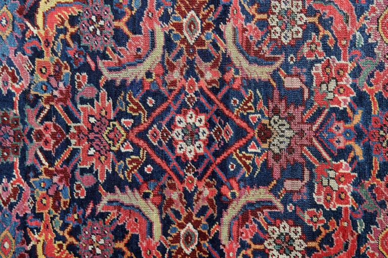 Antique Rug Caucasian Runner, Hand Made Carpet, Living Room Rugs Stair ...