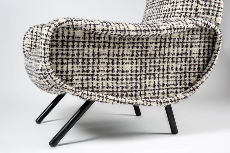 Pair of Lady Armchairs by Marco Zanuso at 1stDibs