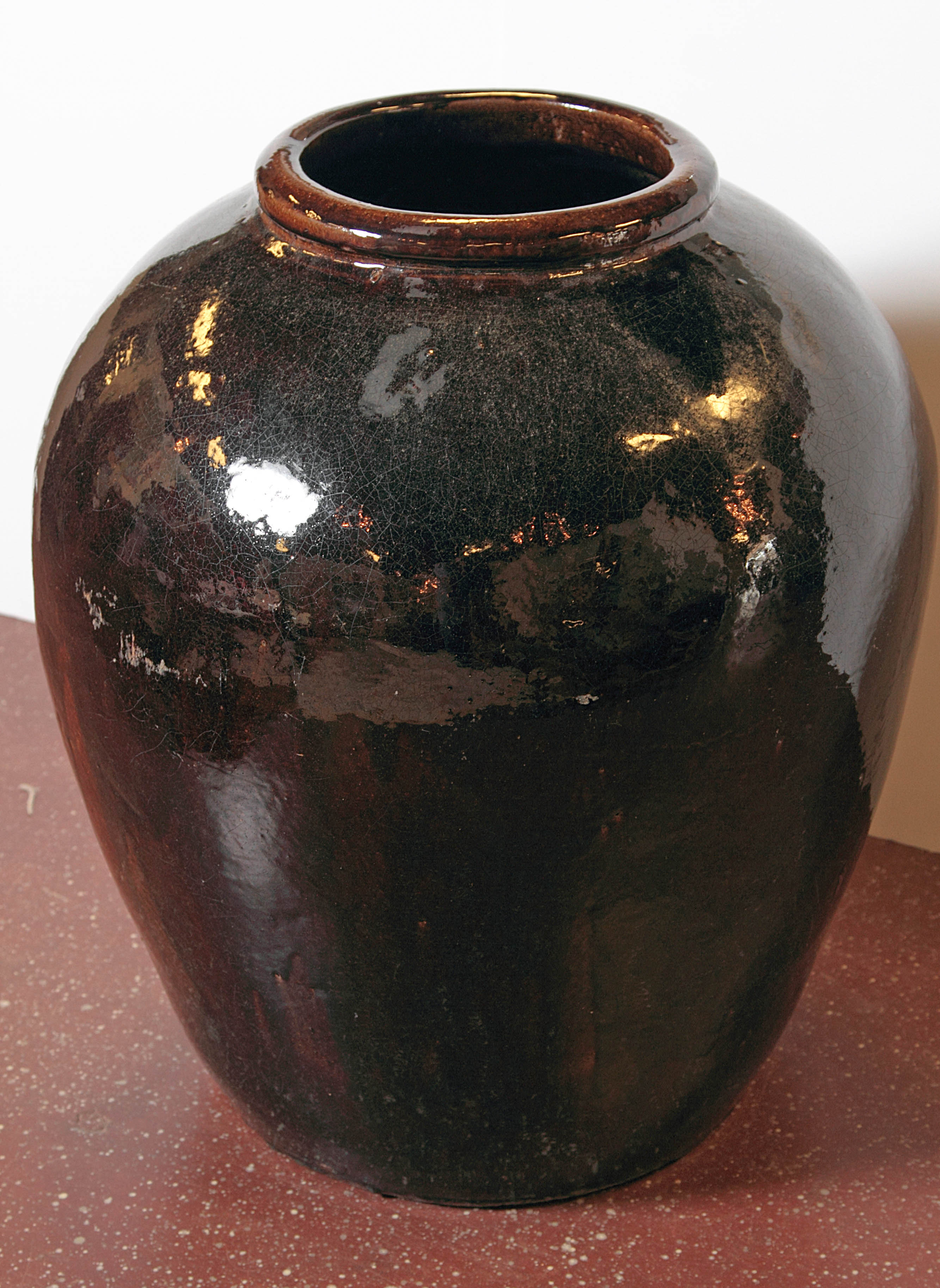 Large Hand-Thrown Pot For Sale at 1stDibs