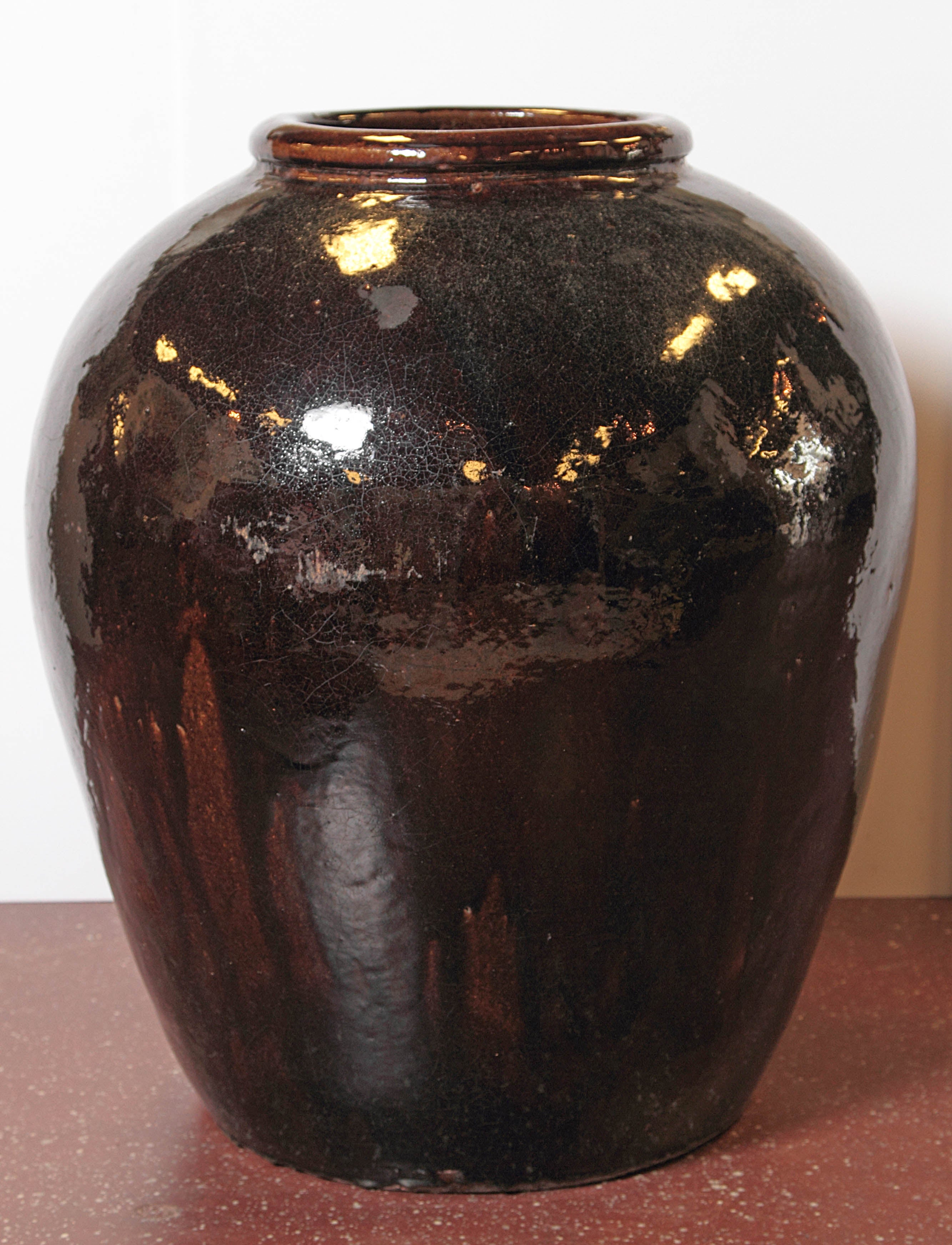 Large Hand-Thrown Pot For Sale at 1stDibs