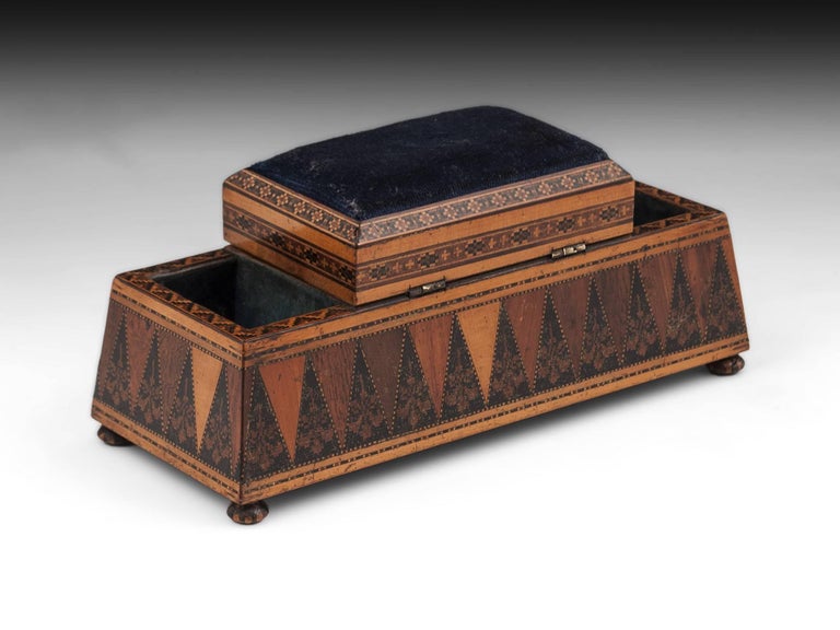 Antique Tunbridge Ware Perfume Box For Sale at 1stdibs