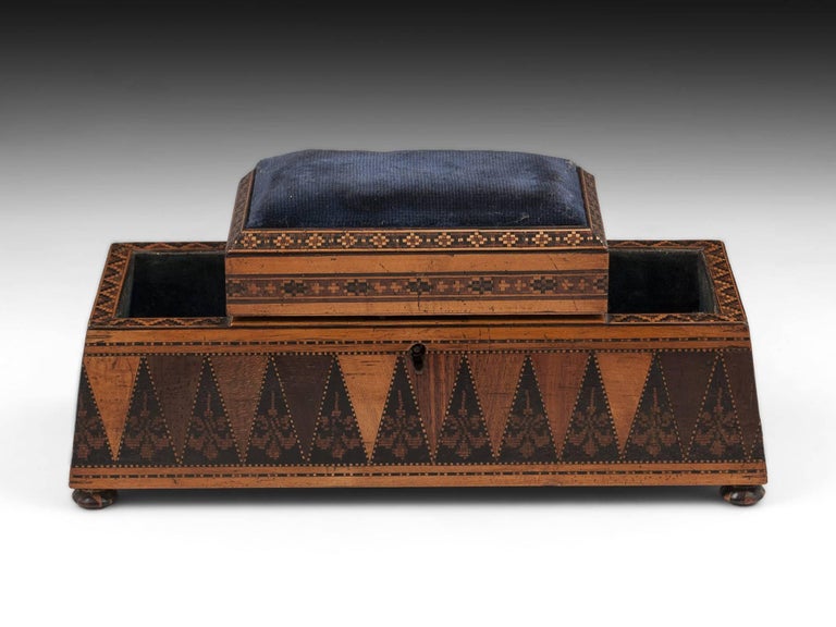 Antique Tunbridge Ware Perfume Box For Sale at 1stdibs