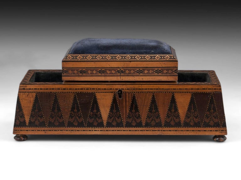 Antique Tunbridge Ware Perfume Box For Sale at 1stdibs