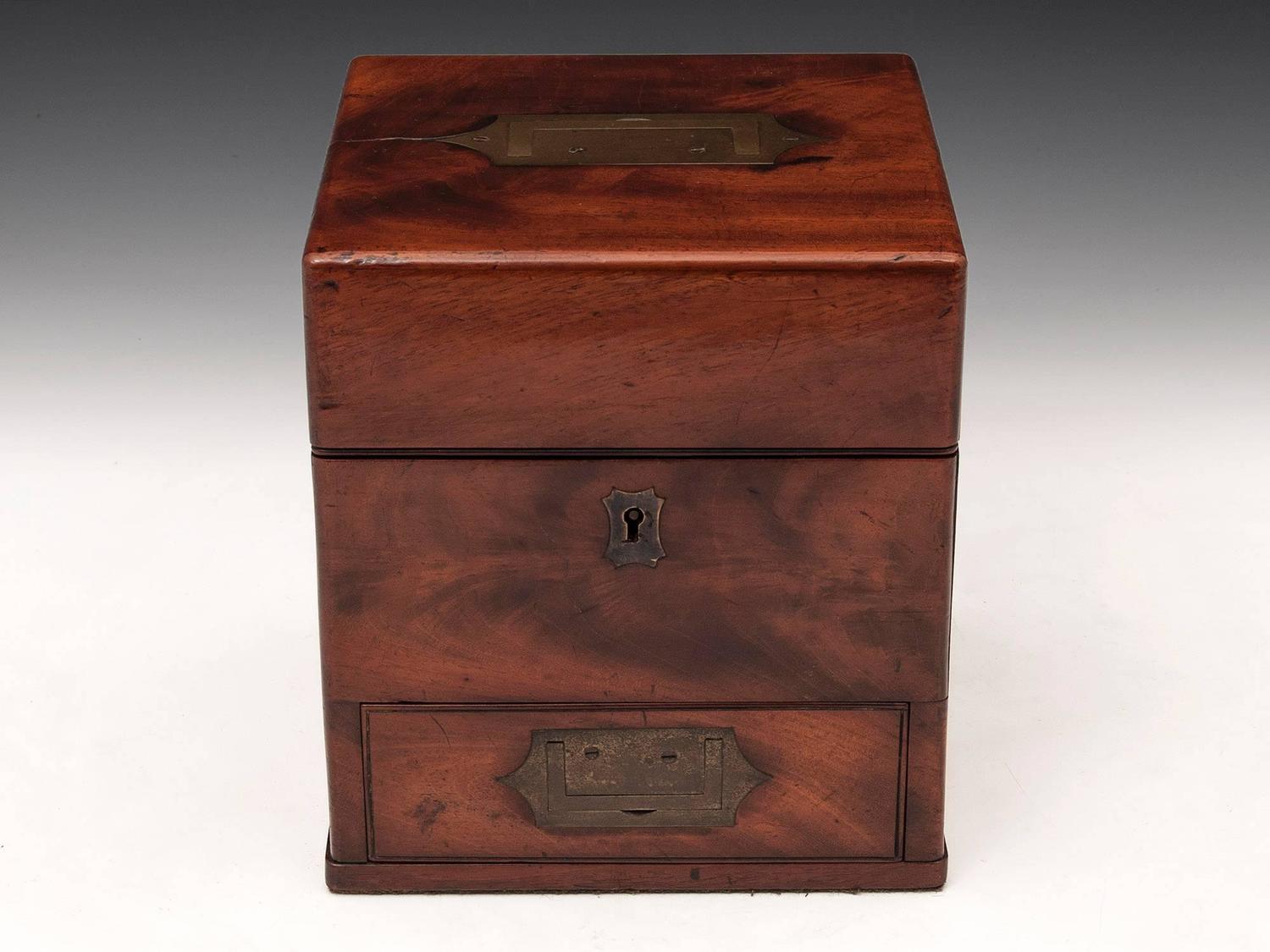 Antique Apothecary Box at 1stdibs