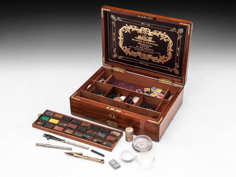 Winsor and Newton Paint Box at 1stDibs