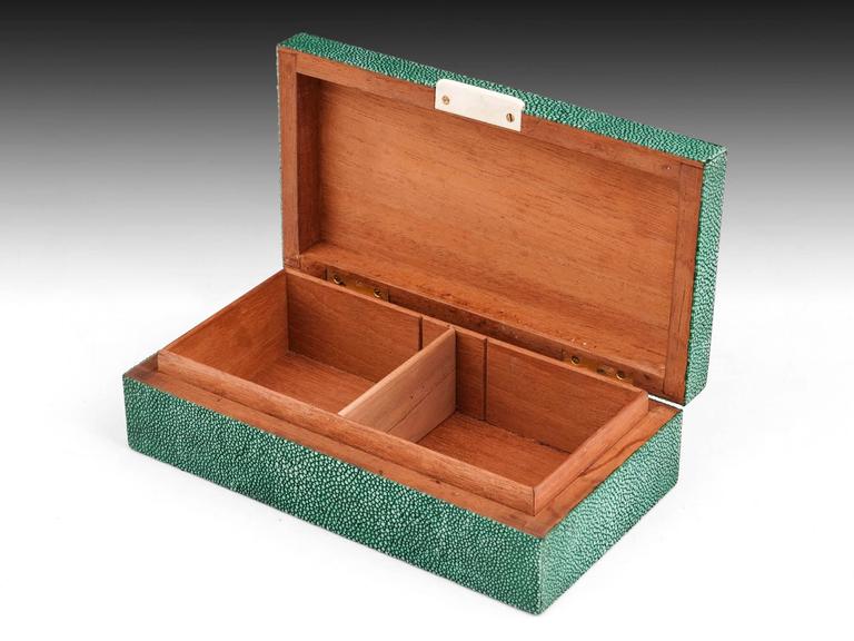 Shagreen Cigarette Box at 1stDibs