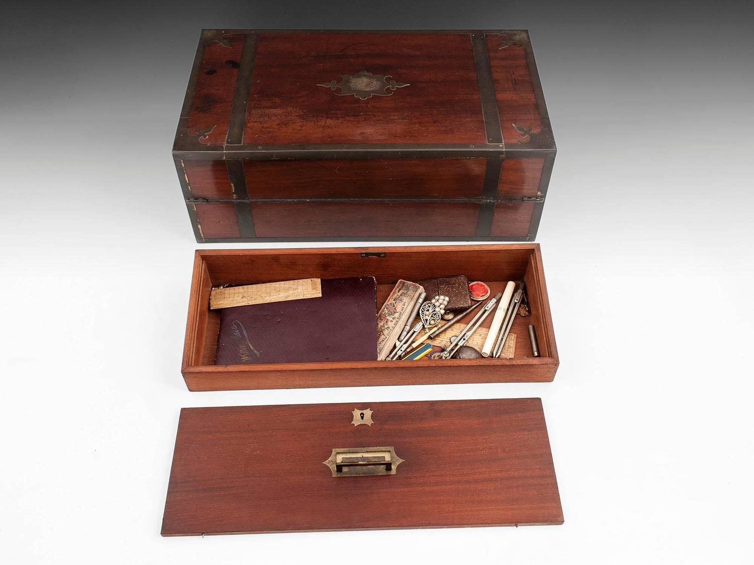 Antique Military Writing Box at 1stdibs