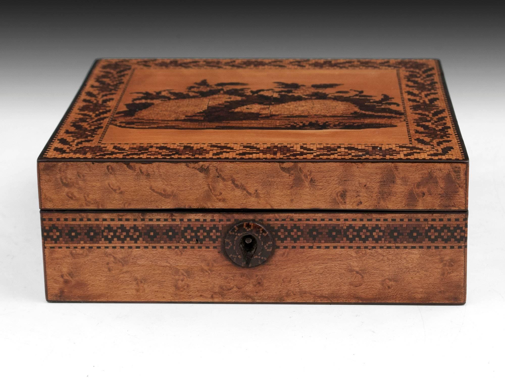 Tunbridge Ware Box at 1stDibs | tunbridge ware boxes