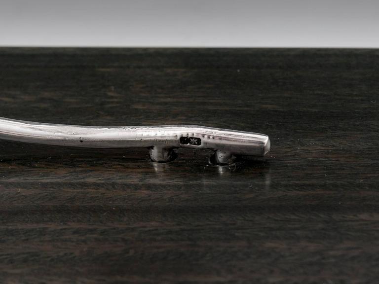 Silver Scale Model Supermarine Spitfire Desk Piece Aeroplane at 1stDibs ...