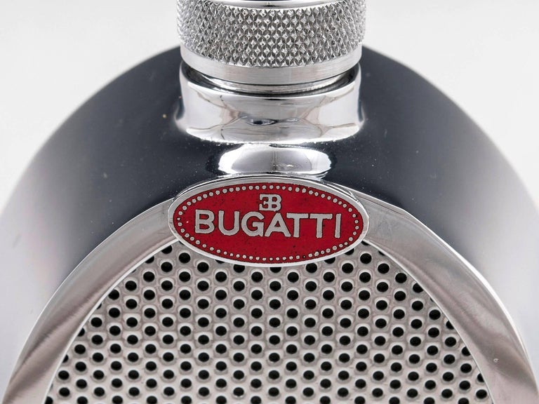 Vintage Bugatti Chrome Radiator Grill Spirit Decanter, circa 1960 at ...