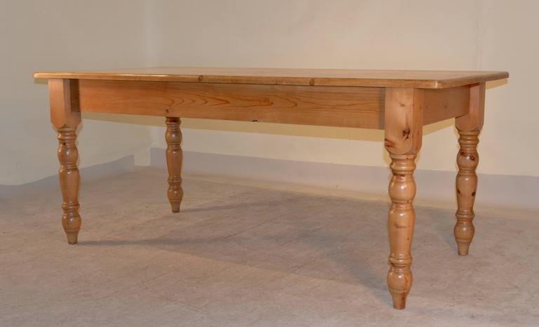 English Pine Table, circa 1950 at 1stDibs