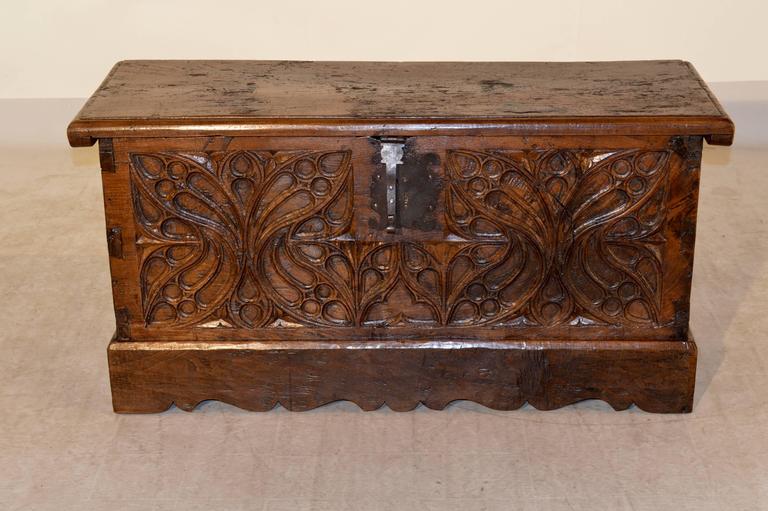 Early 17th Century French Walnut Blanket Chest at 1stDibs | 17th ...