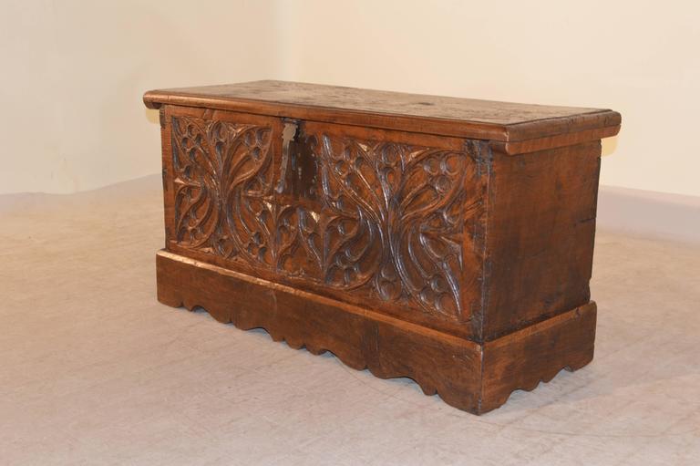 Early 17th Century French Walnut Blanket Chest at 1stDibs | 17th ...